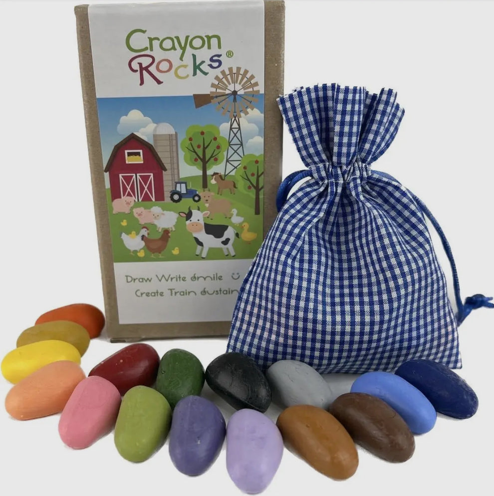 Farm Crayon Rocks – Midwest Mama Co.